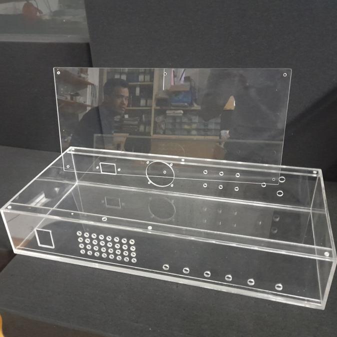 Box custom akrilik project elektronik/Box amplifier/Bok arduino ...