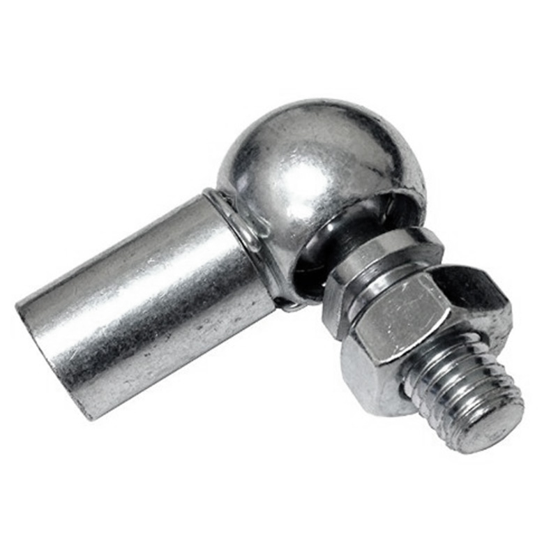 CS8, Rod End Ball Bearing with Stud, M5X0.8mm Carbon Steel Right Hand ...