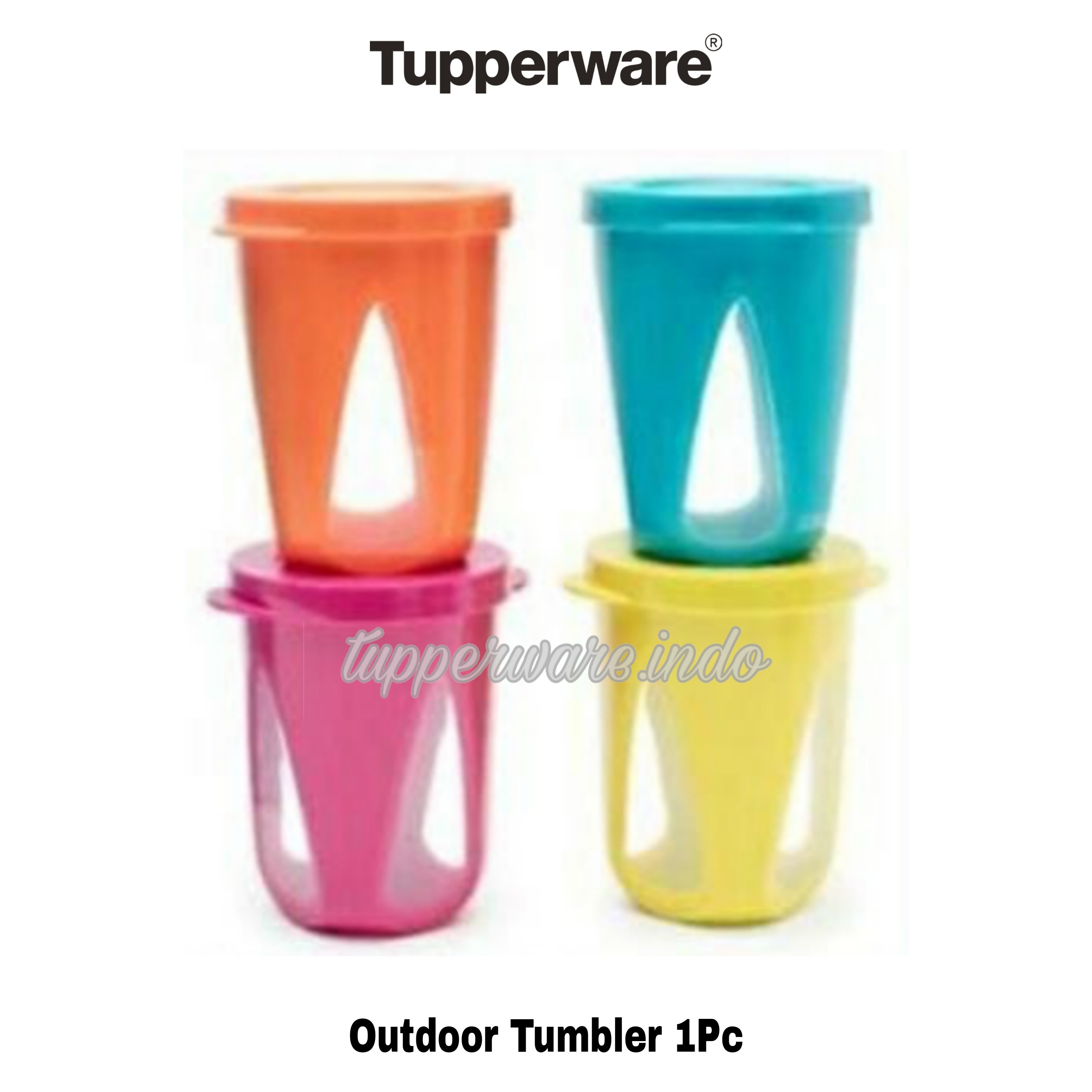 Tupperware Outdoor Dining Tumbler 1pc gelas minum outdoor tumbler eco ...