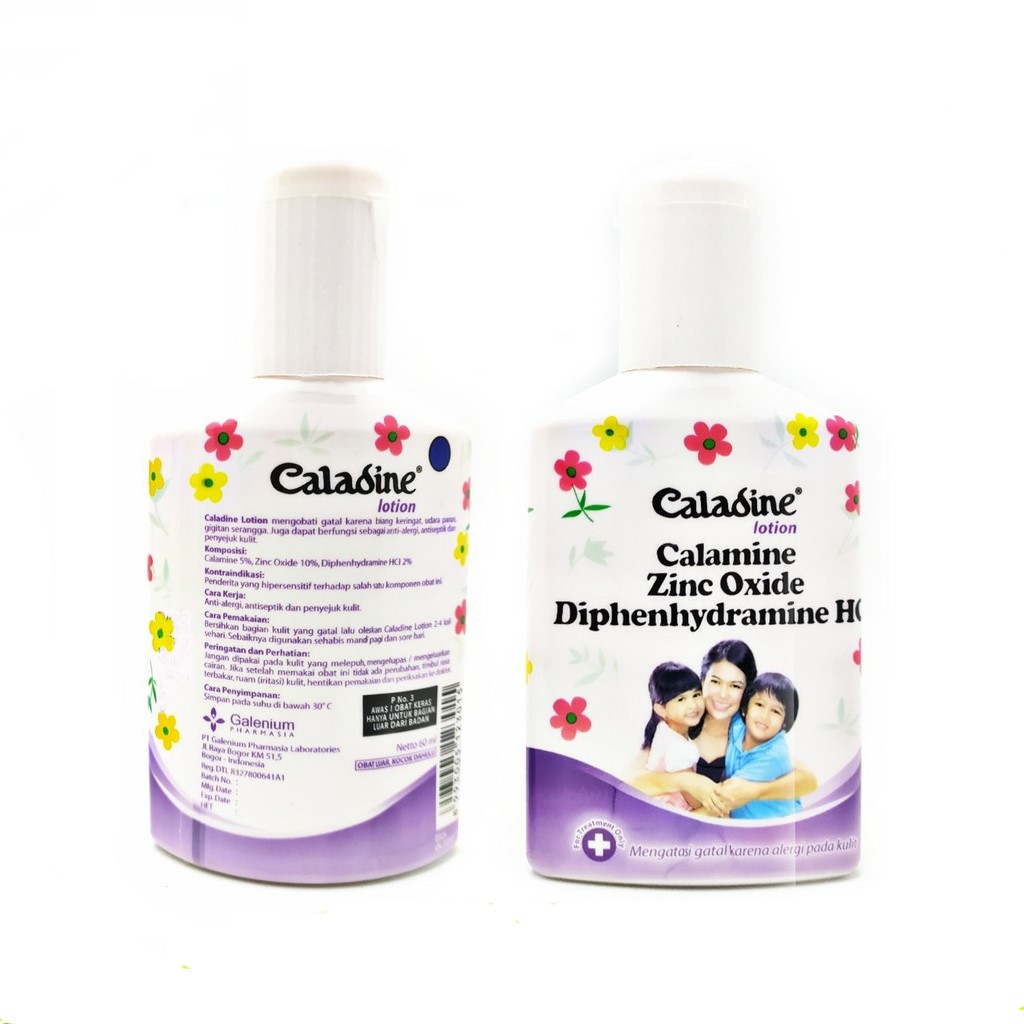 Caladine Lotion 60 mL & 95 mL - lotion cair gatal biang keringat | Lazada Indonesia