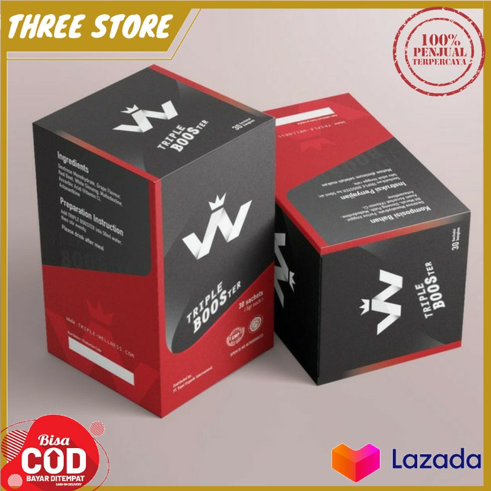 TRIPLE BOOSTER ORIGINAL 30 SACHET | Lazada Indonesia