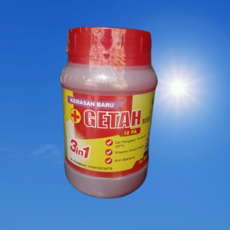 Getah 1000 (3 in 1) kemasan 500ml ZPT & Vitamin Karet + Getah 1000 ...