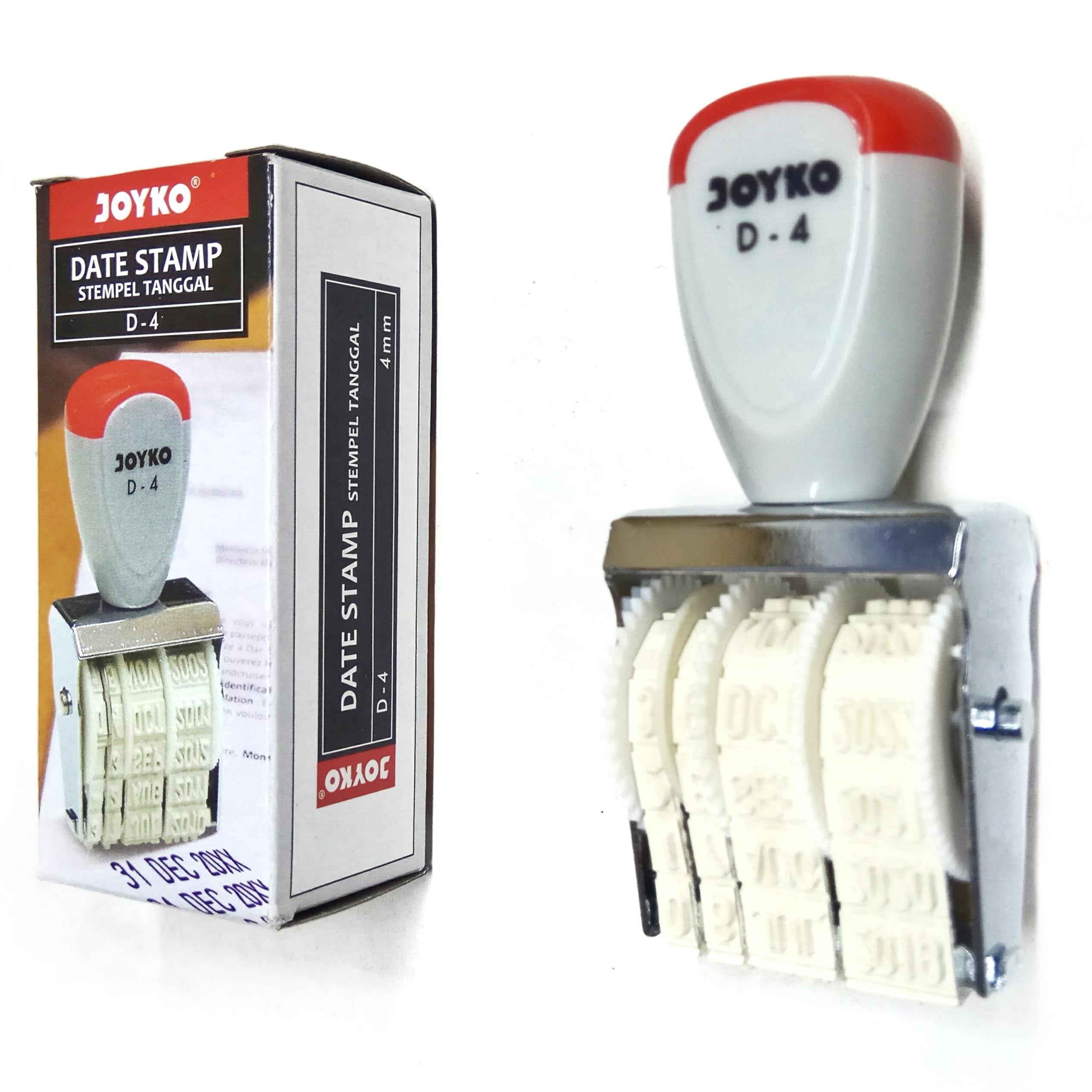 Cap Stempel Tanggal Joyko Date Stamp D-4 | Lazada Indonesia