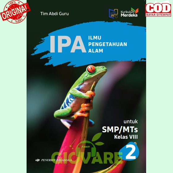 BUKU IPA KELAS 8 ERLANGGA KURIKULUM MERDEKA | IPA SMP/MTS KLS.8/KM | Lazada Indonesia