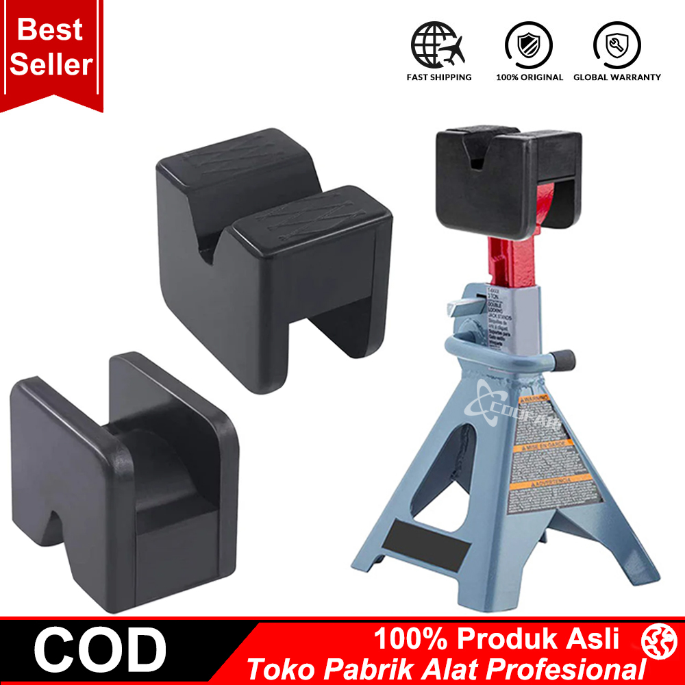 Universal Antalan Dongkrak Mobil Bahan Karet / Lift Jack Rubber Pads ...