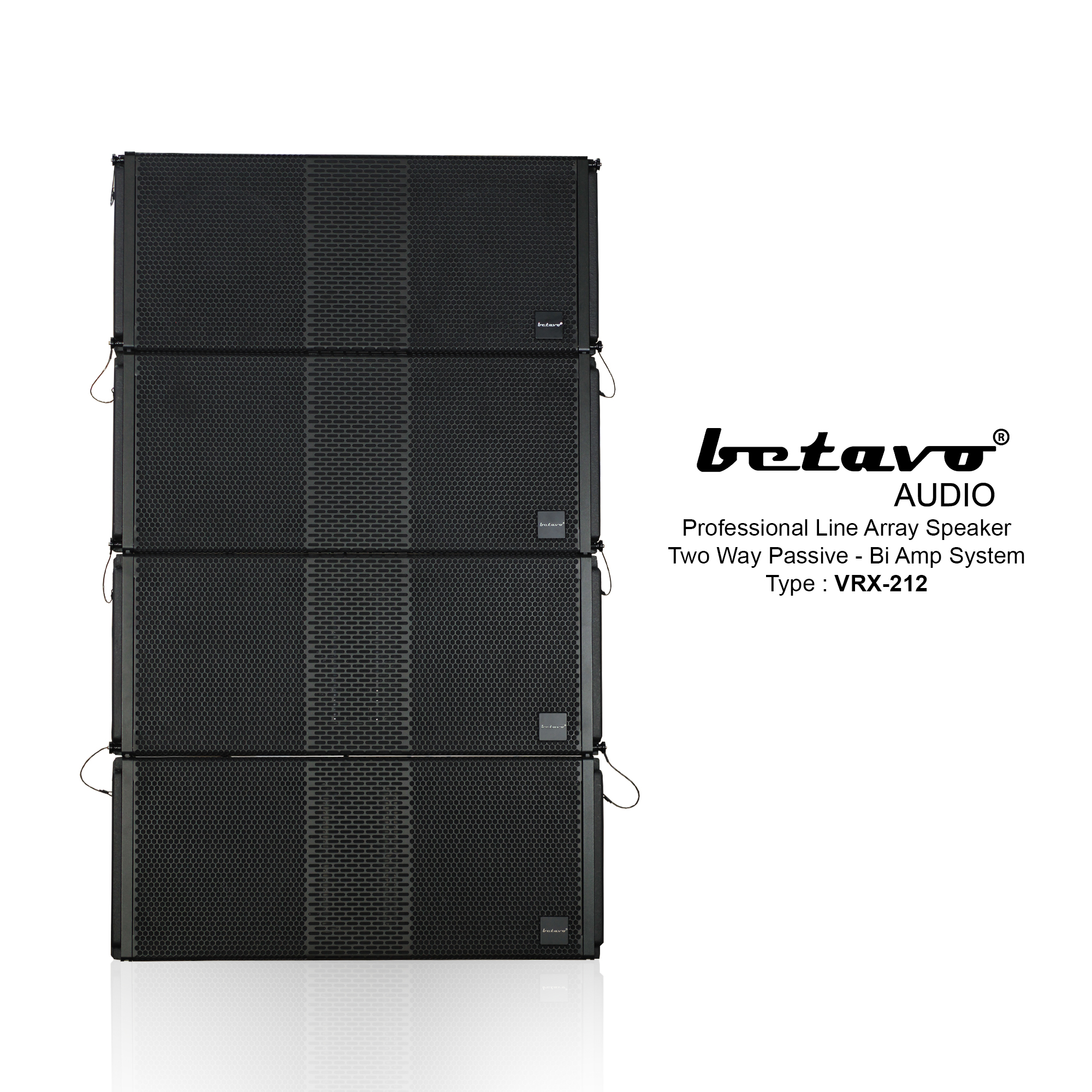 Professional Line Array Speaker Two Way Passive-Bi Amp System Betavo ...