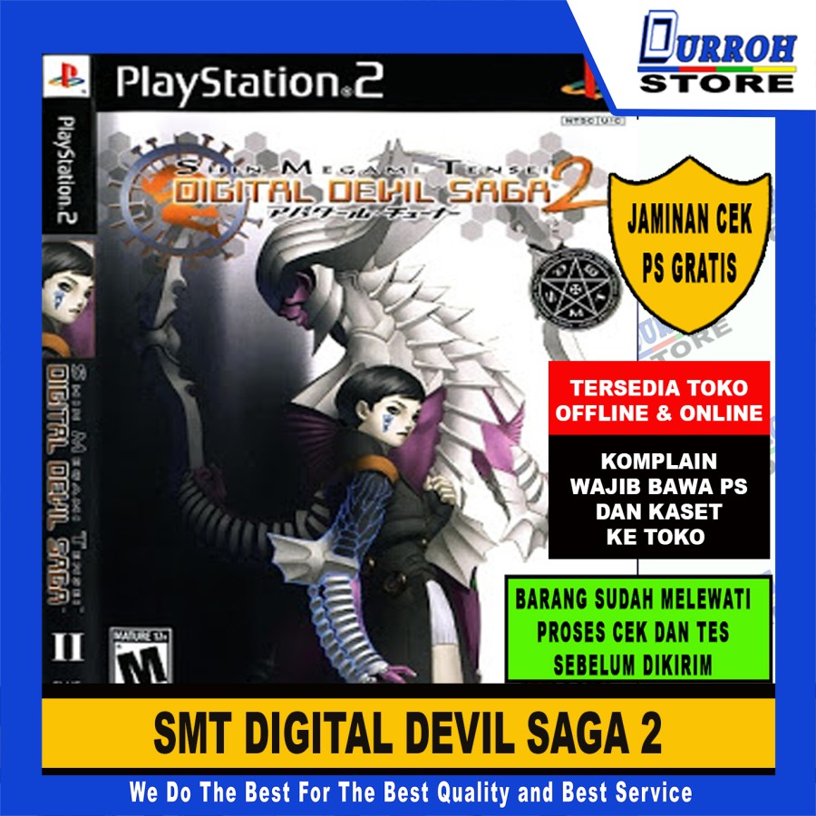 KASET GAME PS 2 SHIN MEGAMI TENSEI DIGITAL DEVIL SAGA 2 | Lazada Indonesia