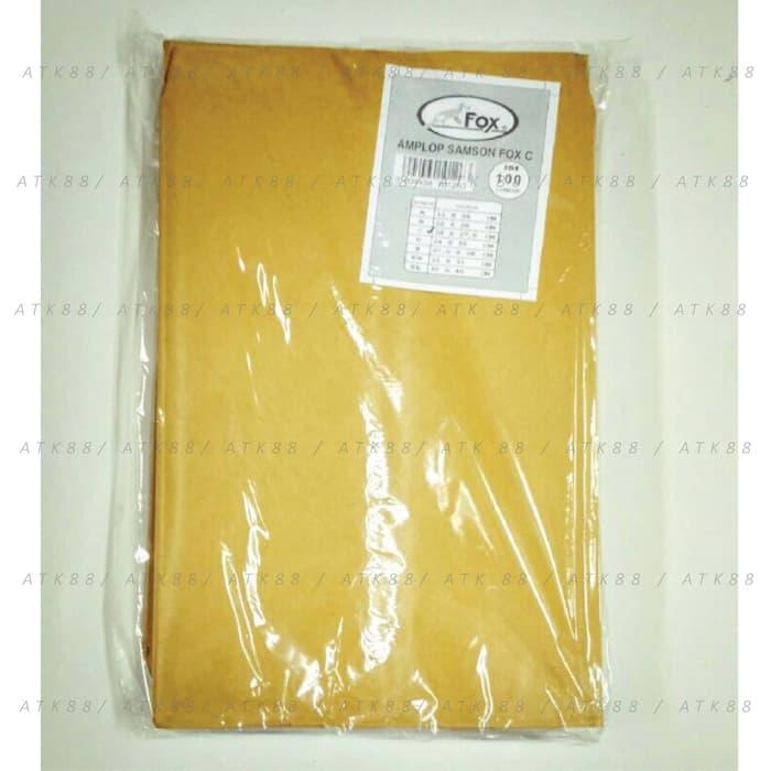 Amplop Coklat / Samson Fox C (1/2 Folio) isi 100 Buah | Lazada Indonesia