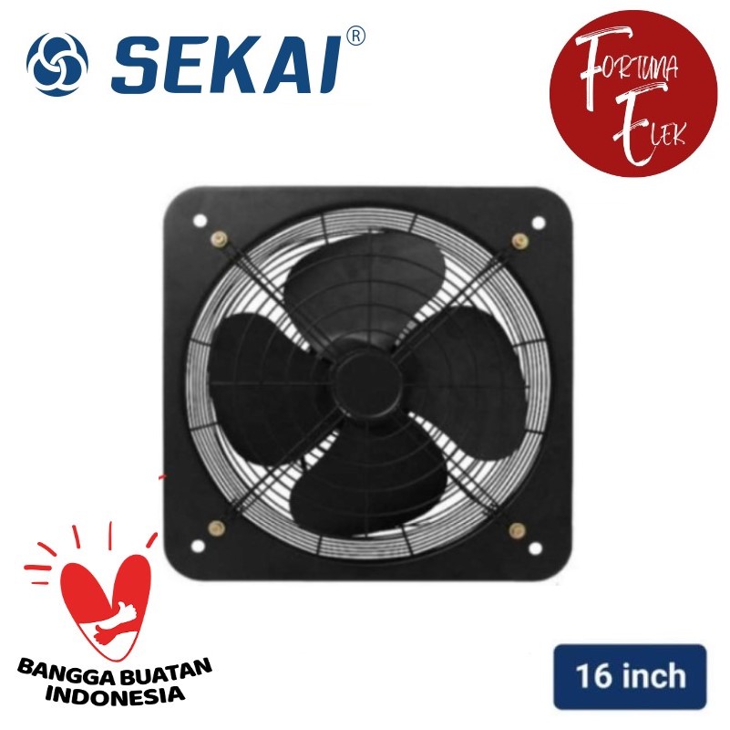 Sekai Exhaust Fan Industrial Besar 16 Inch IME 1672 N / IME1672N Hexos ...