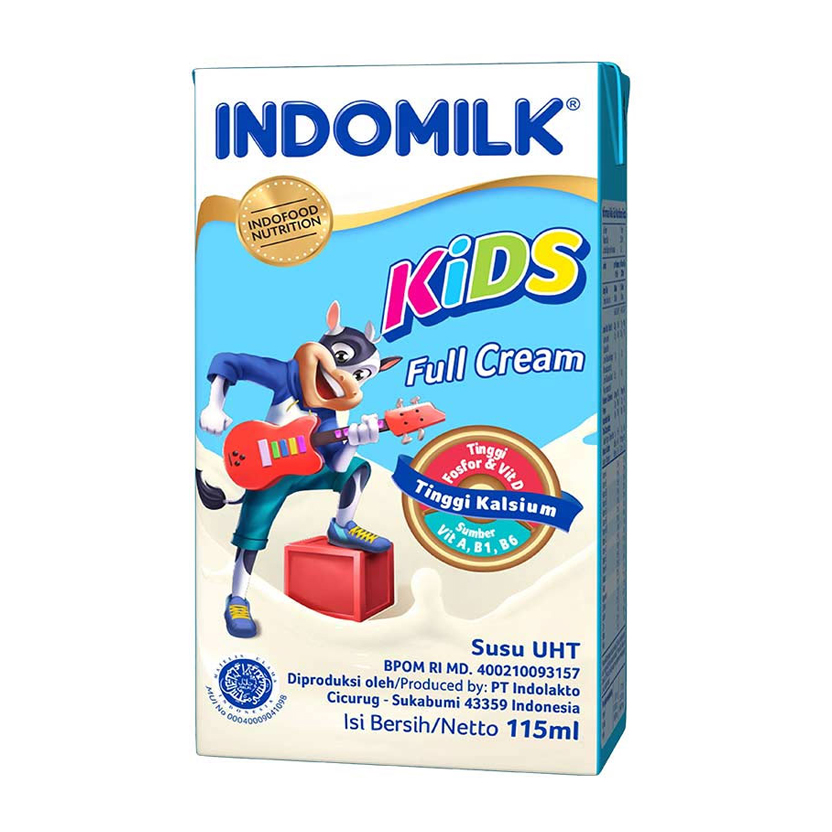 Indomilk Kids Full Cream UHT 115ml | Lazada Indonesia