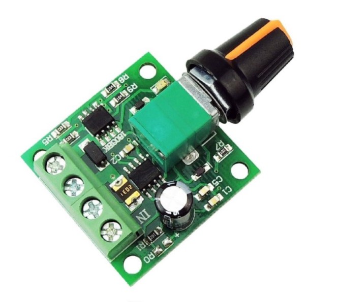 Modul Pengatur Kecepatan Motor PWM 2A 1.8-15V DC Speed Control Module ...