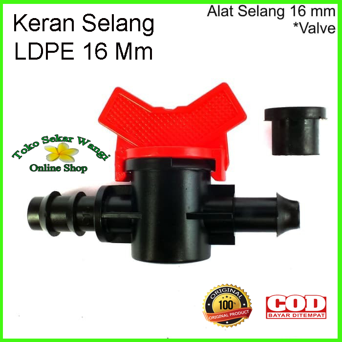 Valve Offtake Selang LDPE 16 Mm / Kran Selang Sistem Irigasi Hidroponik ...