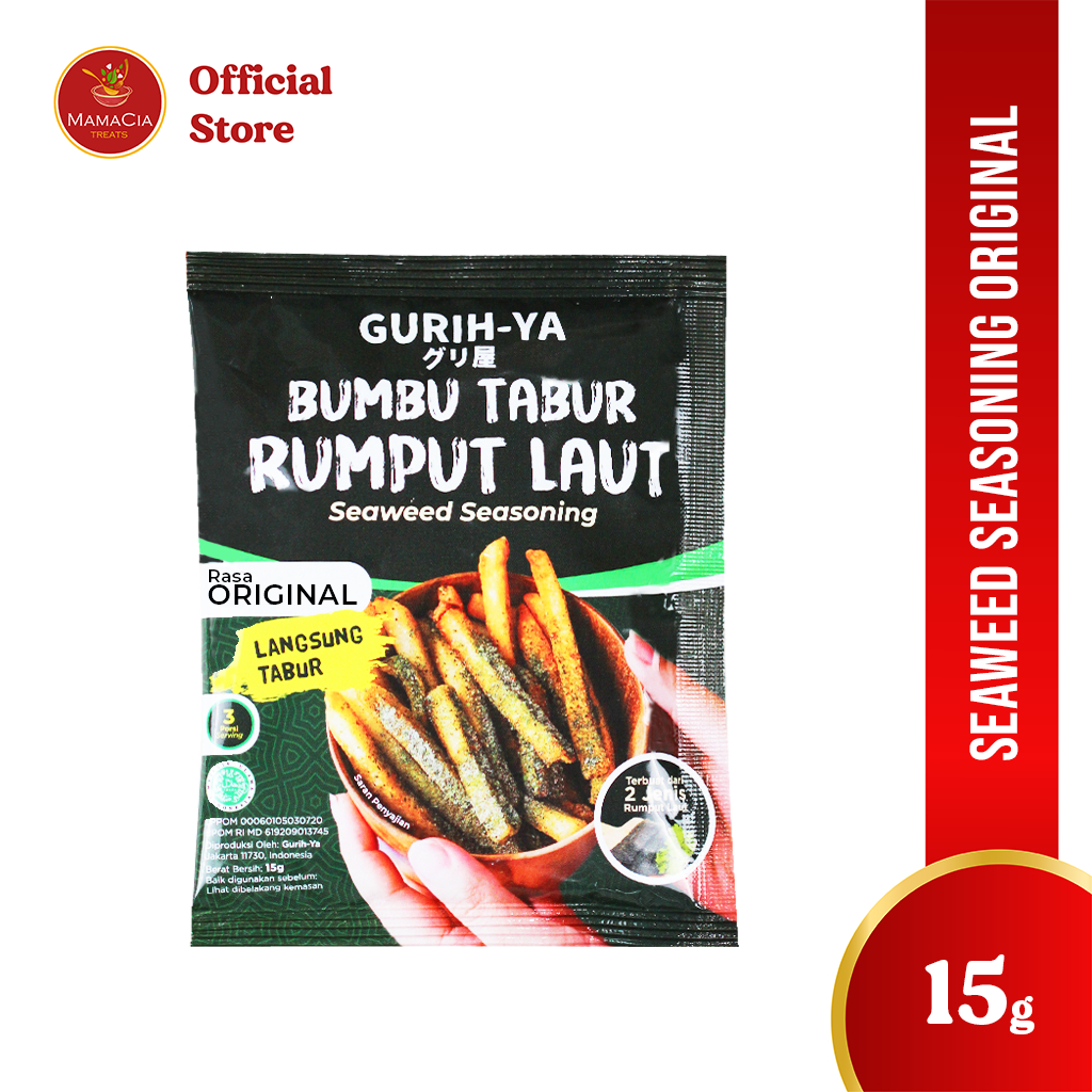Gurih Ya Bumbu Tabur Rumput Laut Seaweed Seasoning 15 gr | Lazada Indonesia