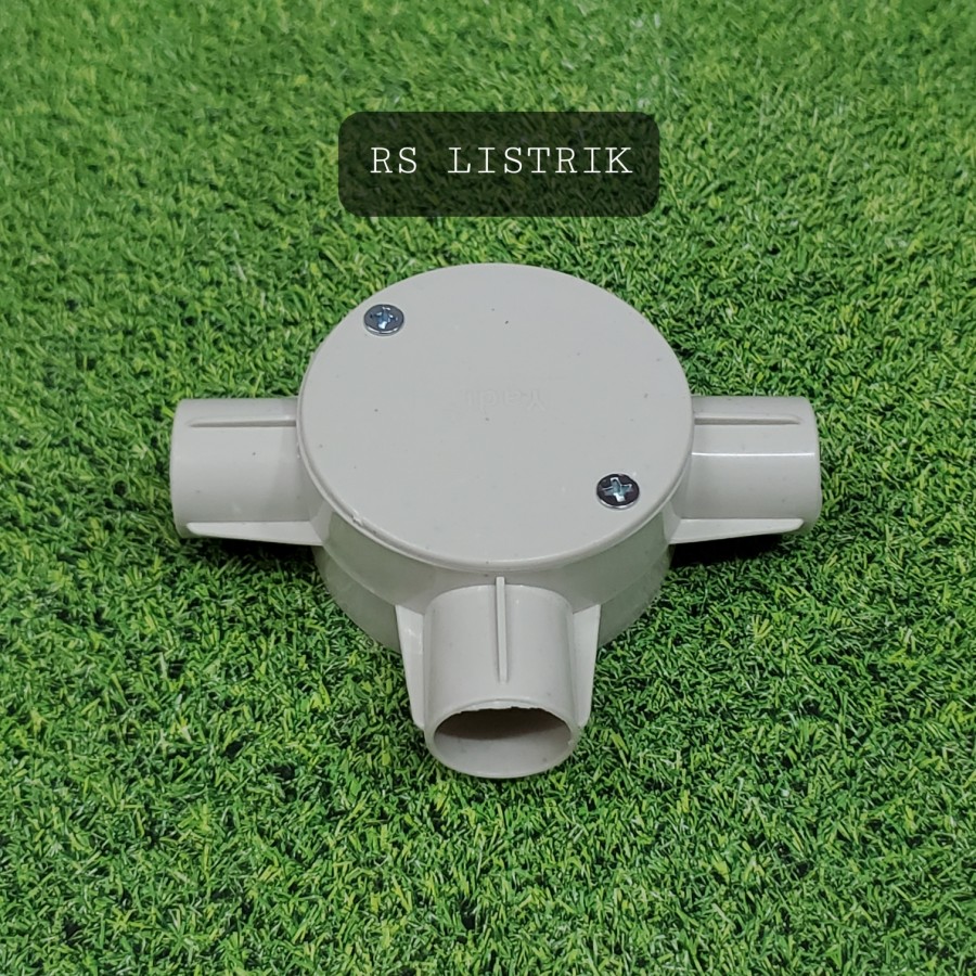 PESONA T dus Putih kaki 3 CABANG 3 20MM BAGUS TEBAL BERKUALITAS T DOOS ...