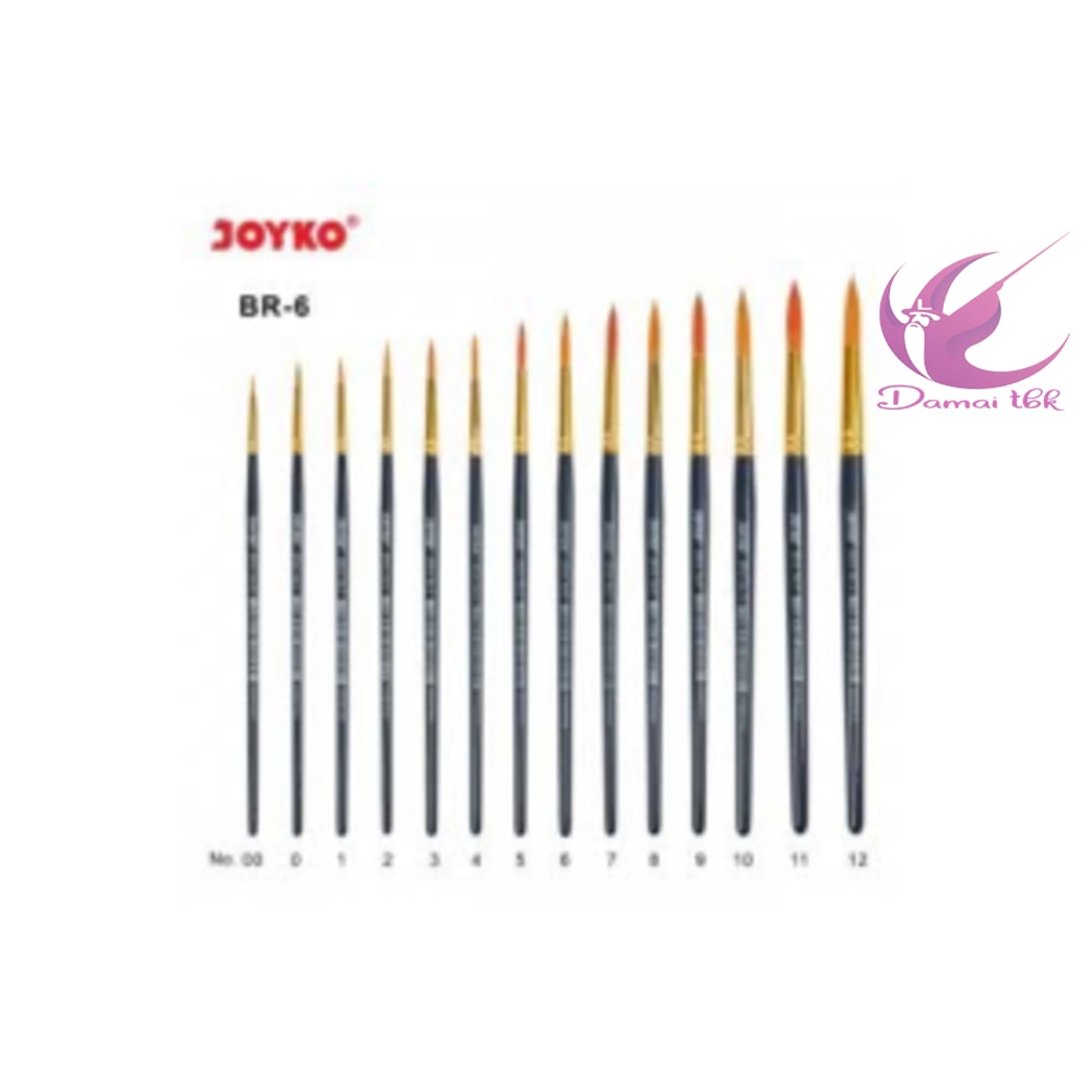 Brush Joyko / Kuas Joyko Br 6 /Kuas Lukis Br 6 | Lazada Indonesia
