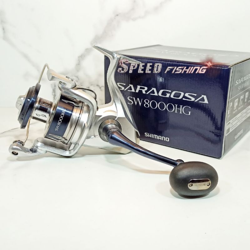 Reel Saragosa 2020 SW Shimano Saragosa SW 5000 6000 10000 14000 PG HG ...