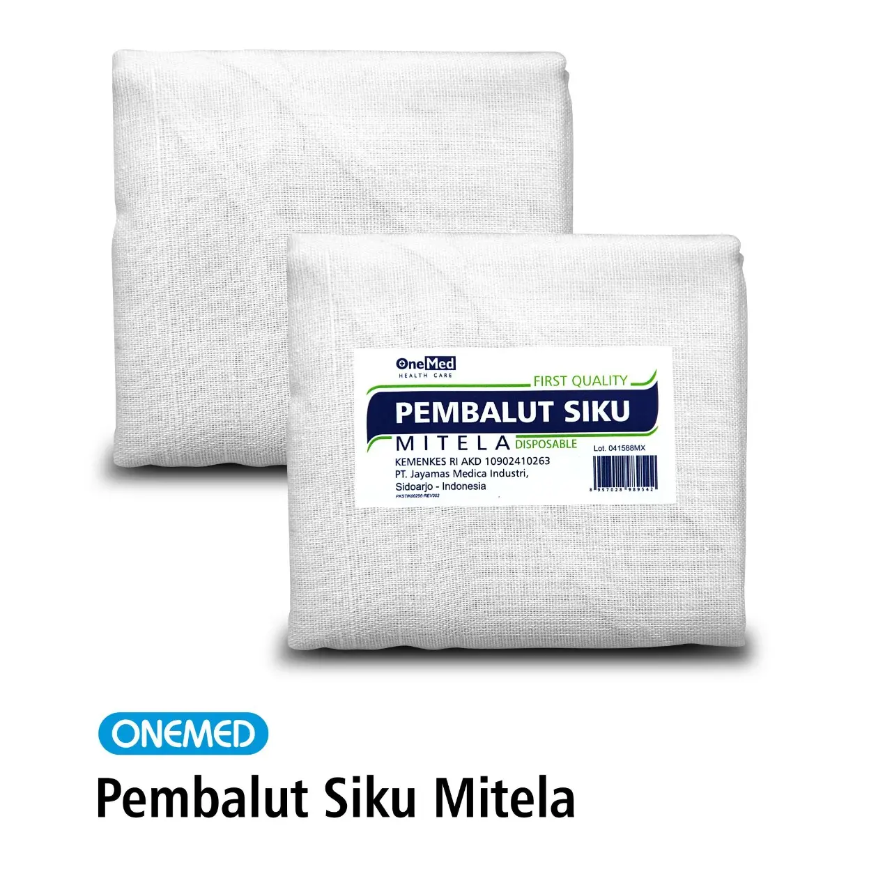 Mitela Pembalut Siku Kain Segitiga OneMed | Lazada Indonesia