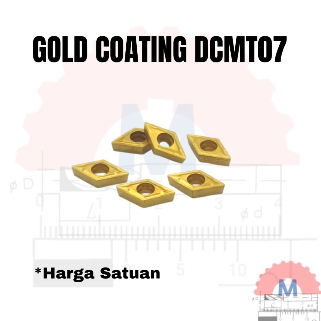 Insert bubut DCMT 07 02 Insert DCMT07 Carbide | Lazada Indonesia