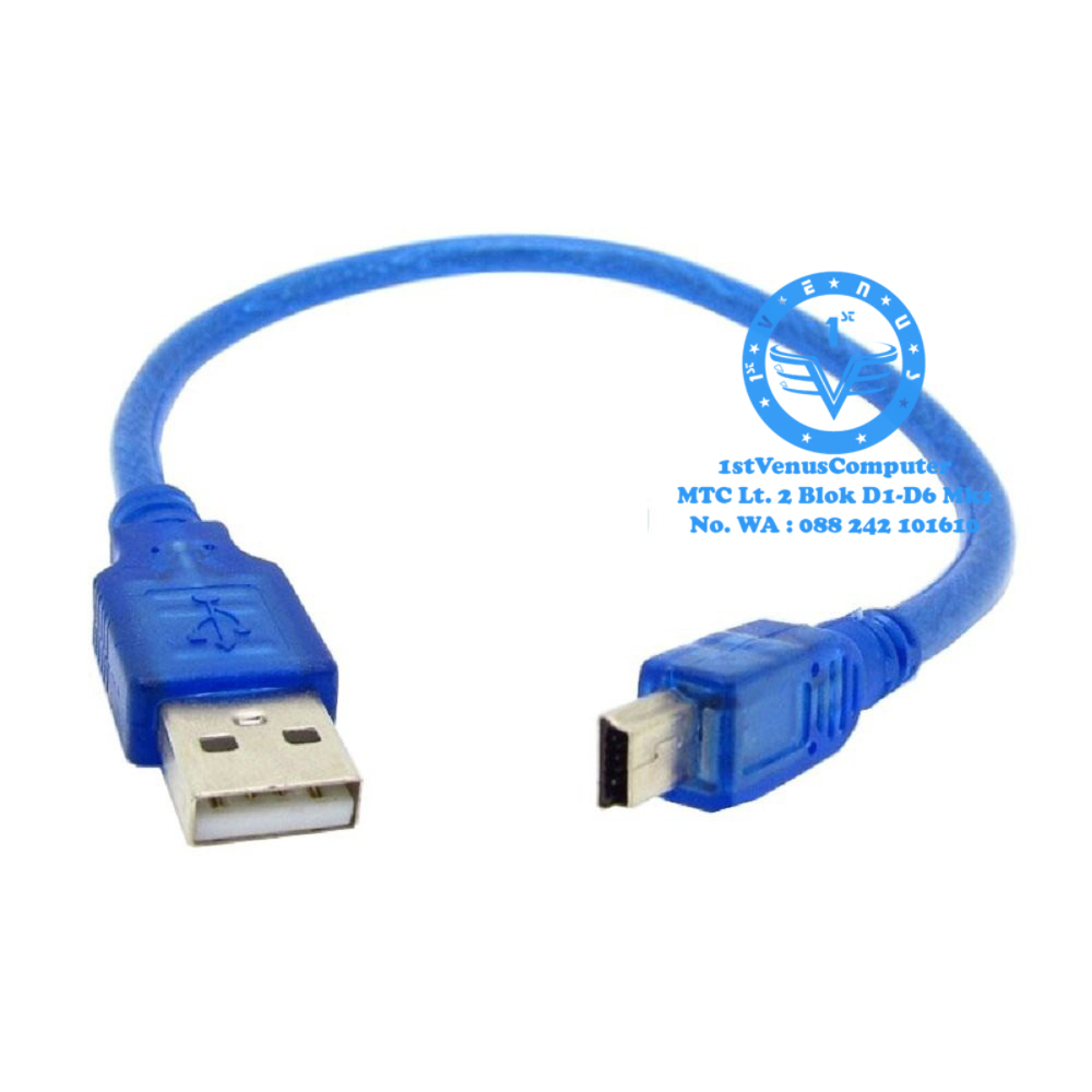 KABEL USB 5 PIN 60CM TRANSPARANT CABLE DATA 5 PIN TO USB / CAB13-CAB ...