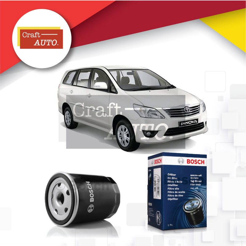 Filter Oli / Oil Filter Bosch Toyota Kijang Innova 2.5 Diesel 2004 ...