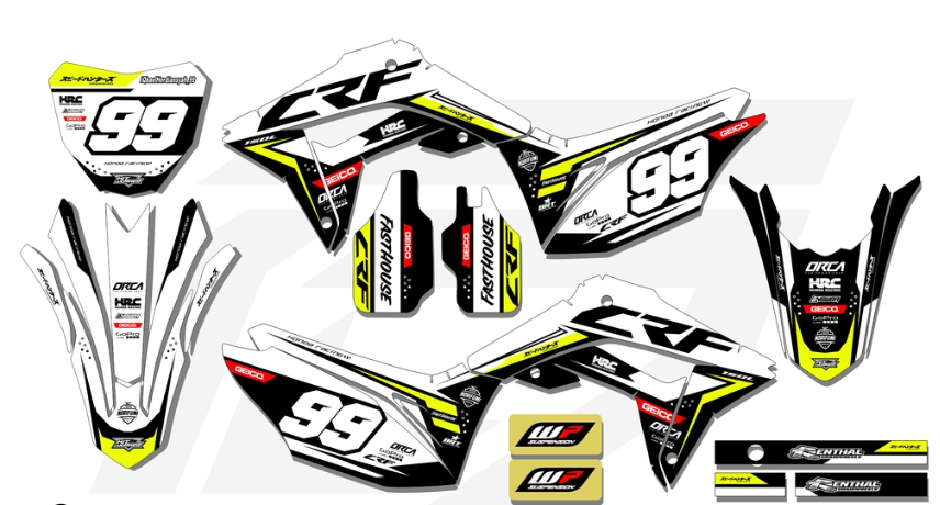 DECAL SUPERMOTO DECAL HONDA CRF 150L FULL BODY | Lazada Indonesia