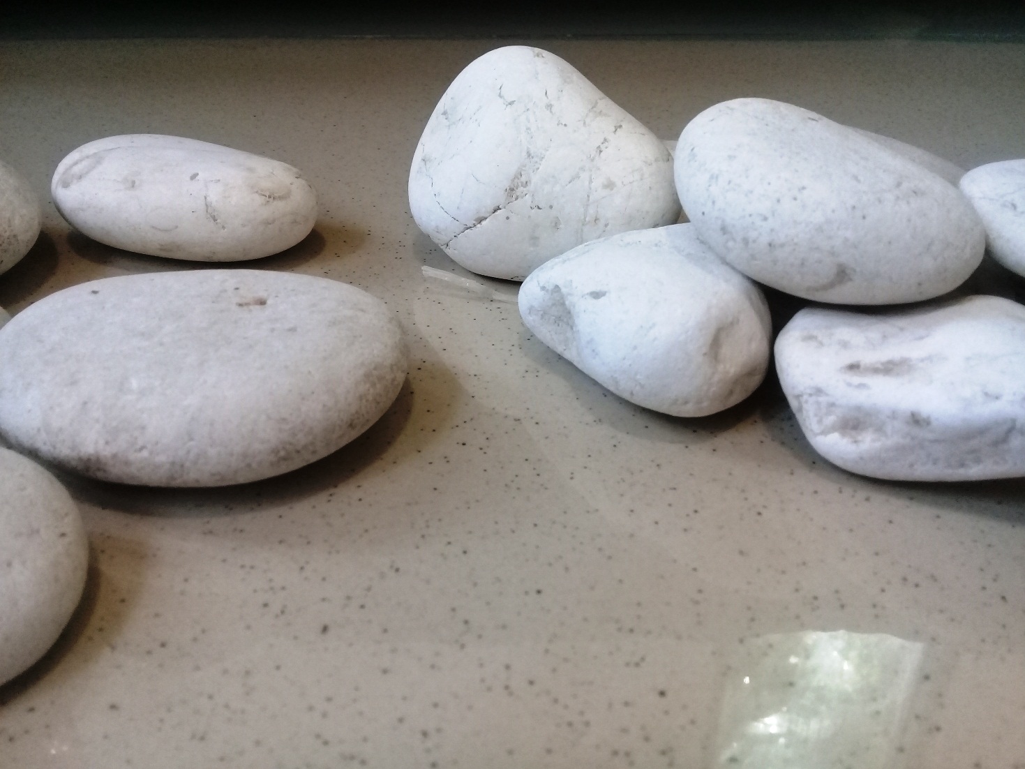 Batu Kupang Pipih 3 sd 5cm Cream Pebble 1 kg Taman Terarium Aquascape ...