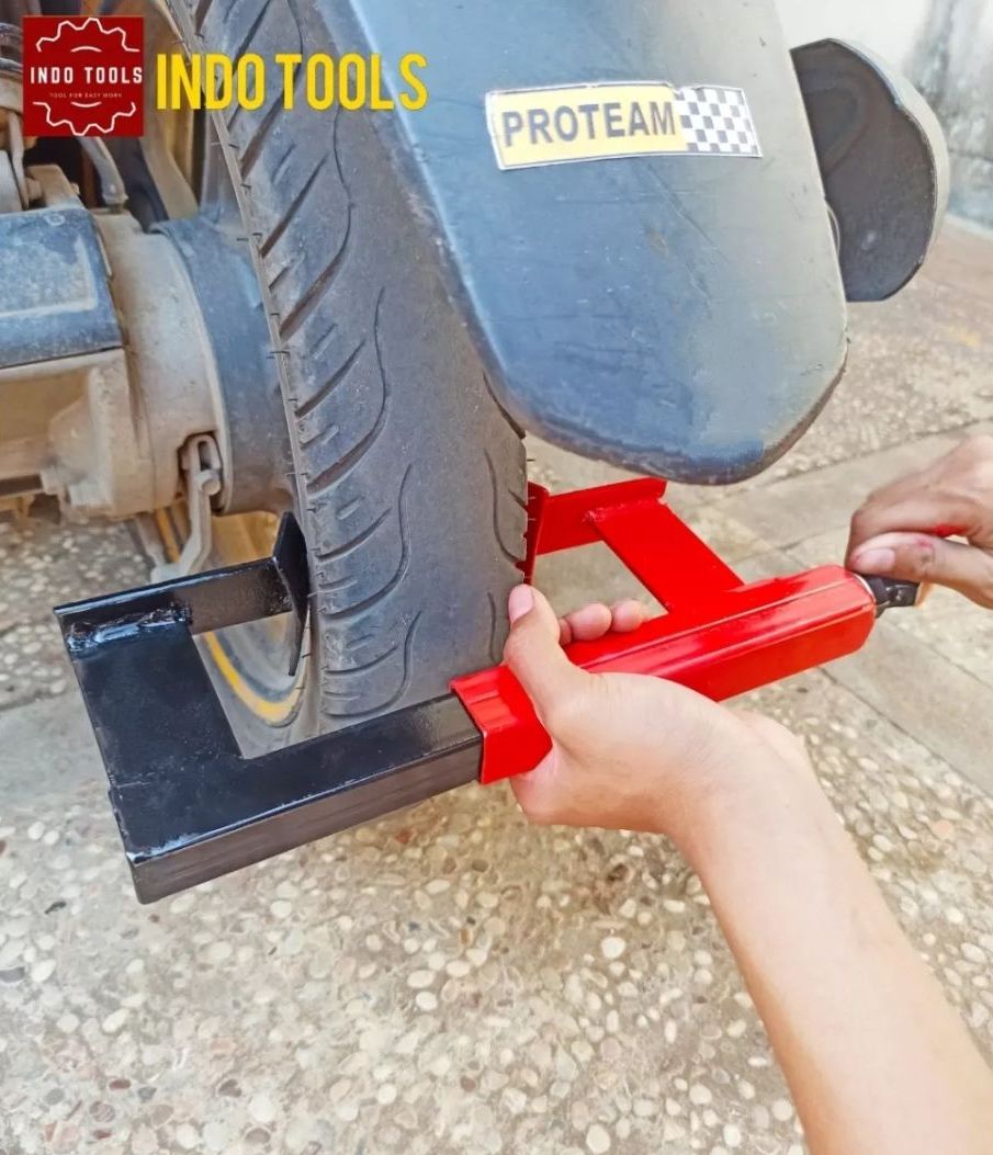 Pres ban tubeless dan non tubeless Alat Press Ban Motor Jumbo Lebar ...