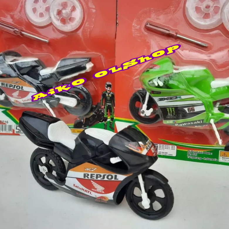 motor GP mainan/ miniatur MotoGP unik | Lazada Indonesia