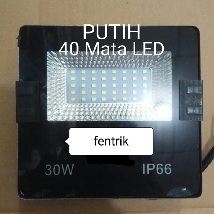 Lampu Gudang Led Sorot 30 Watt wat w dekorasi pabrik lapangan papan ...