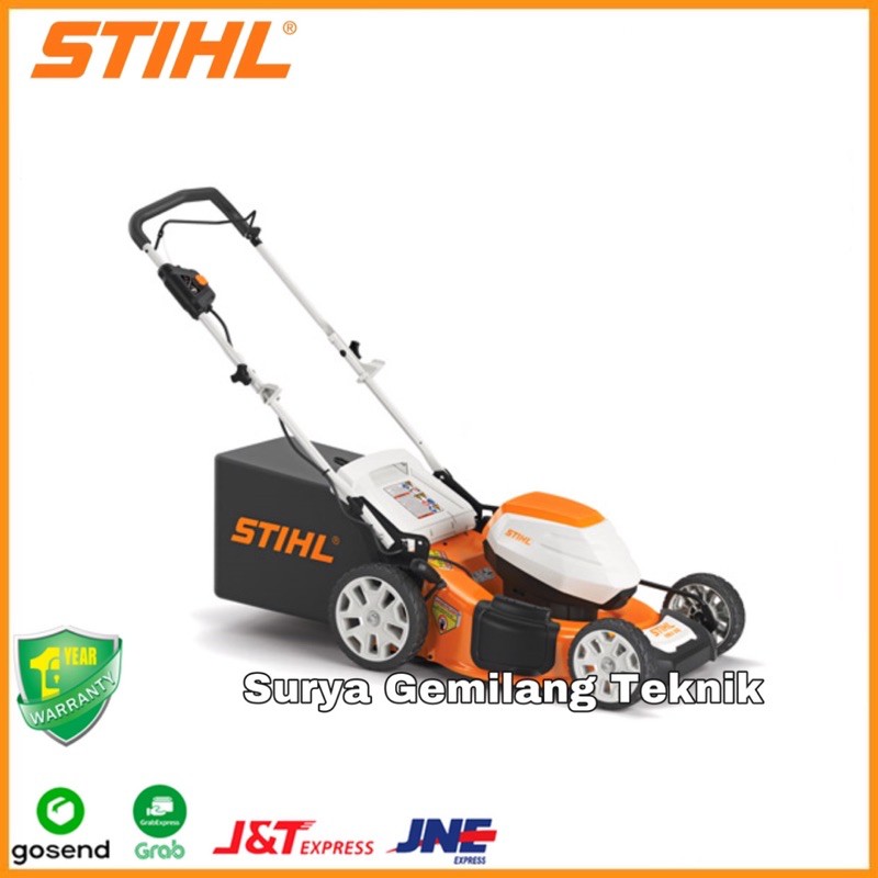 STIHL Electric Lawn Mower RMA 460 Mesin Potong Rumput Dorong 18 Inch ...