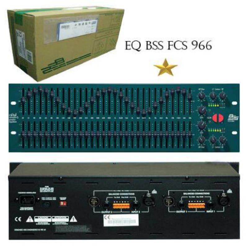 Equalizer BSS FCS 966 Opal FCS966 ( 2 x 31 Channel ) EQUALISER | Lazada ...