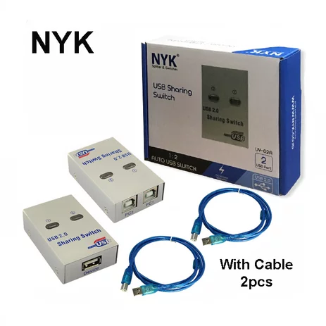 Auto Switch Usb Printer 2 Port 2Port 4 Port Sharing Switcher USB 2.0 ...