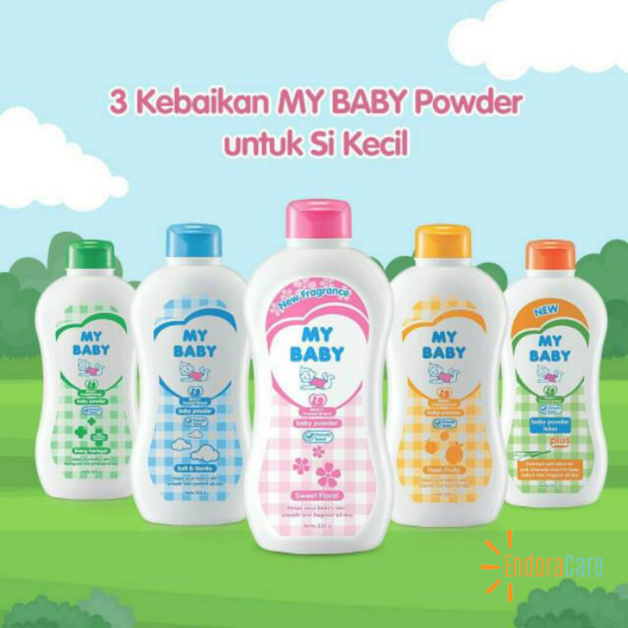 MY BABY Powder 100G + 25G / Bedak Tabur Bayi | Lazada Indonesia