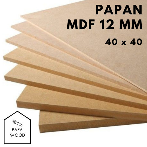 PAPAN MDF 12 MM UKURAN 40X40 CM | Lazada Indonesia