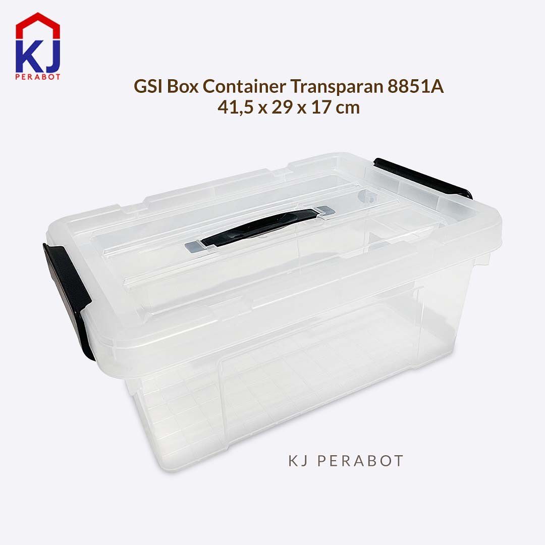 KJ Perabot - Gsi Box Container Transparan 8851a | Lazada Indonesia