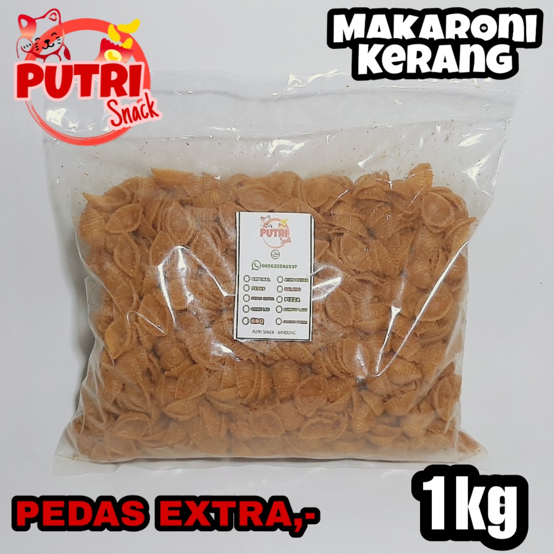 Makaroni Kerang Seblak Kering Rasa Pedas Extra 1kg | Lazada Indonesia