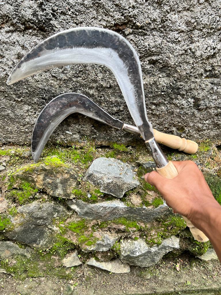 sabit jawa - arit rumput baja asli super tajam dan TEBAL | Lazada Indonesia