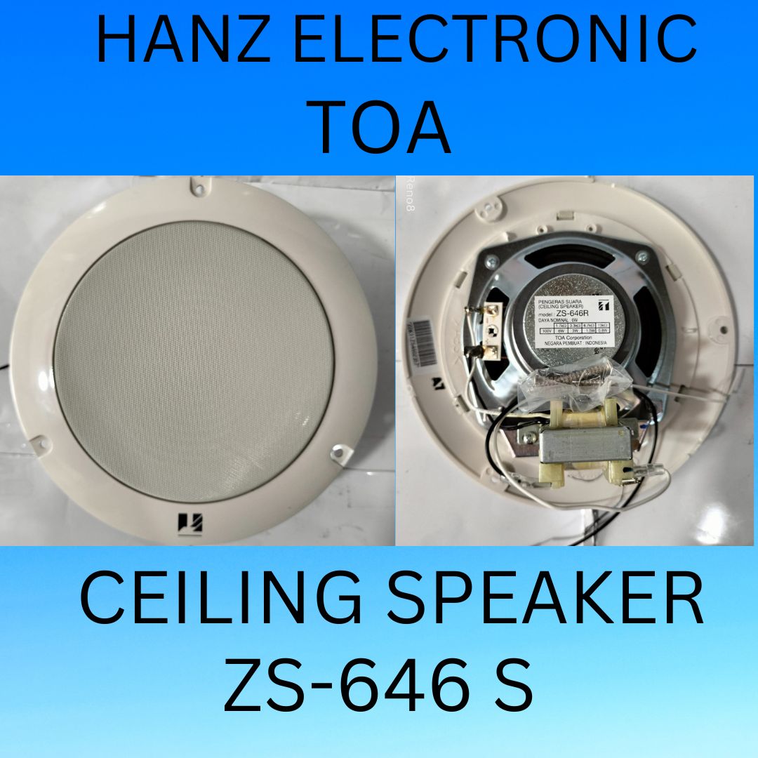 TOA SPEAKER CEILING /PLAFON ZS-646R | Lazada Indonesia