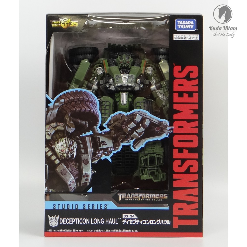 Takara Tomy Transformers Studio Series SS-34 Decepticon Long Haul ...