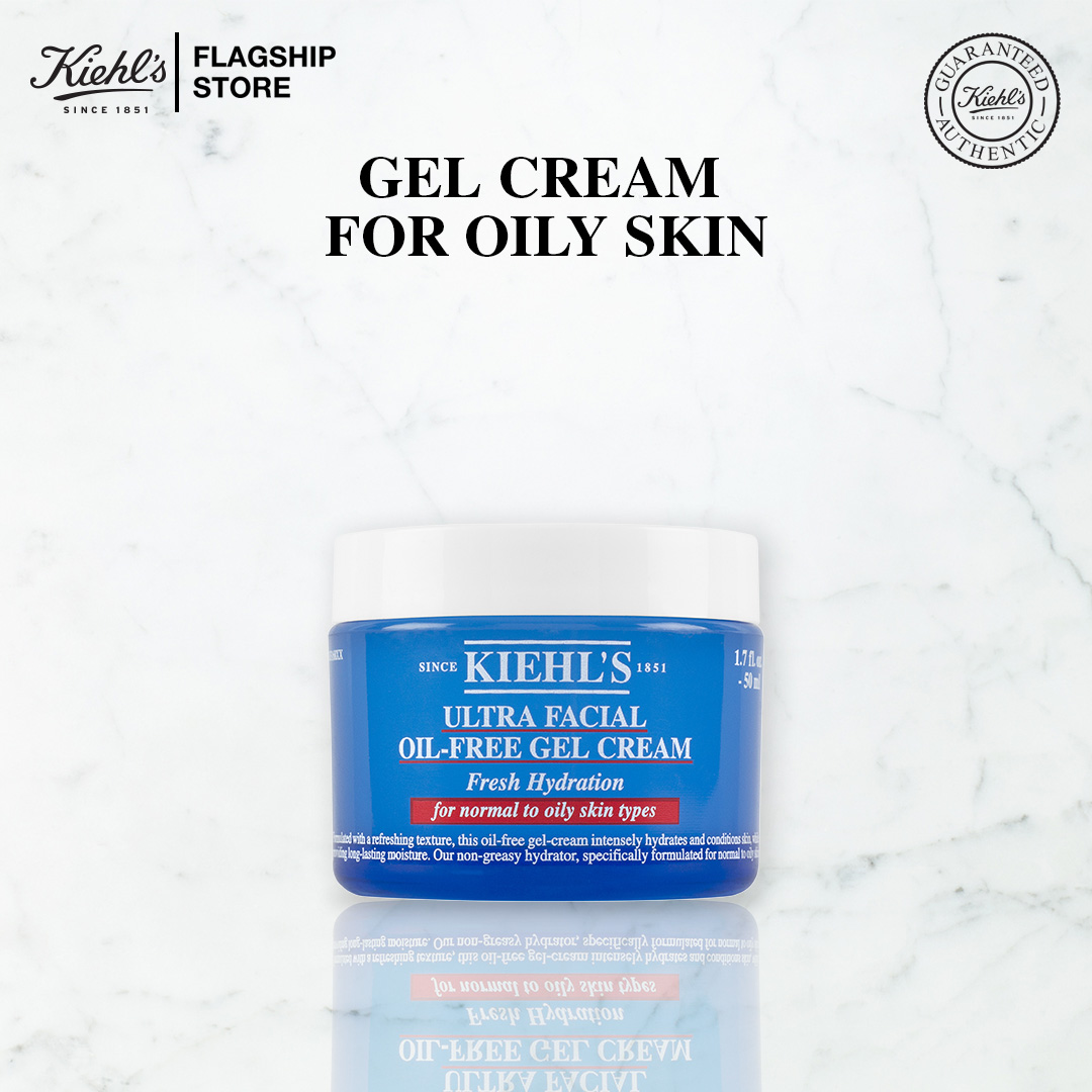 Kiehls Ultra Oil Free Gel Cream 125ml Pelembap Untuk Mejaga
