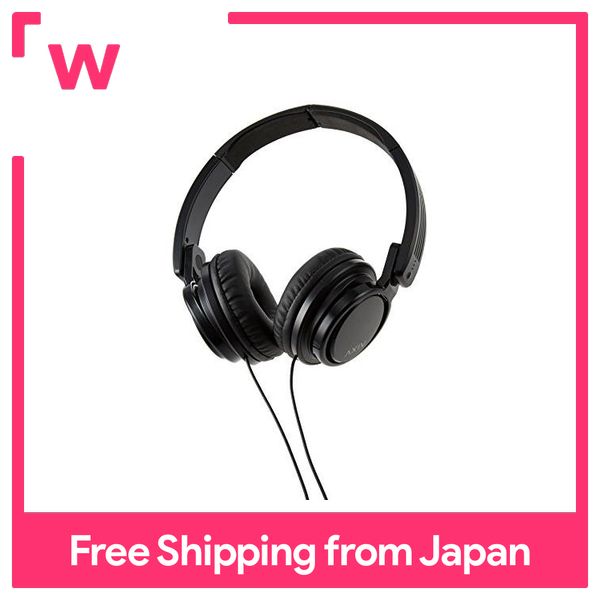 JVC HA-S200-B Airtight Headphones Foldable DJ Youth Model Black | Lazada PH