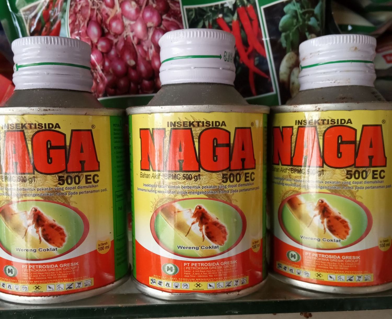 insektisida NAGA 500EC 100ml Pembasmi Hama Ulat Tanaman | Lazada Indonesia