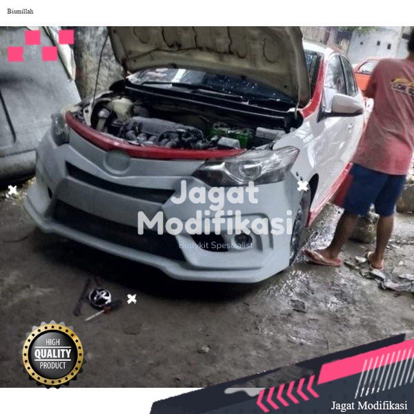 Paket Modif Bodykit TOYOTA VIOS GEN 3 2013 2014 2015 2016 2017 BODY KIT ...