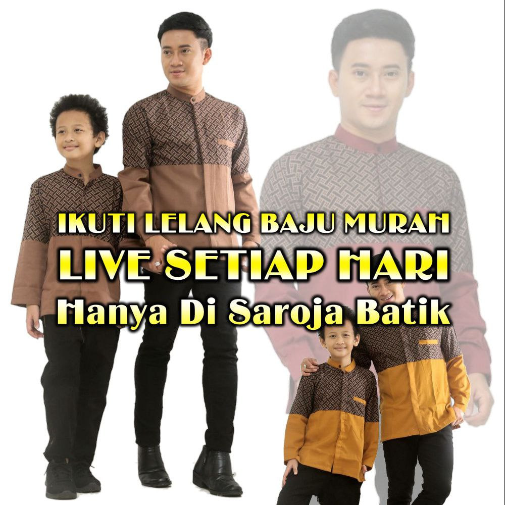 BAJU KOKO COUPLE ANAK PRODUK KHUSUS LIVE STREAMING | Lazada Indonesia