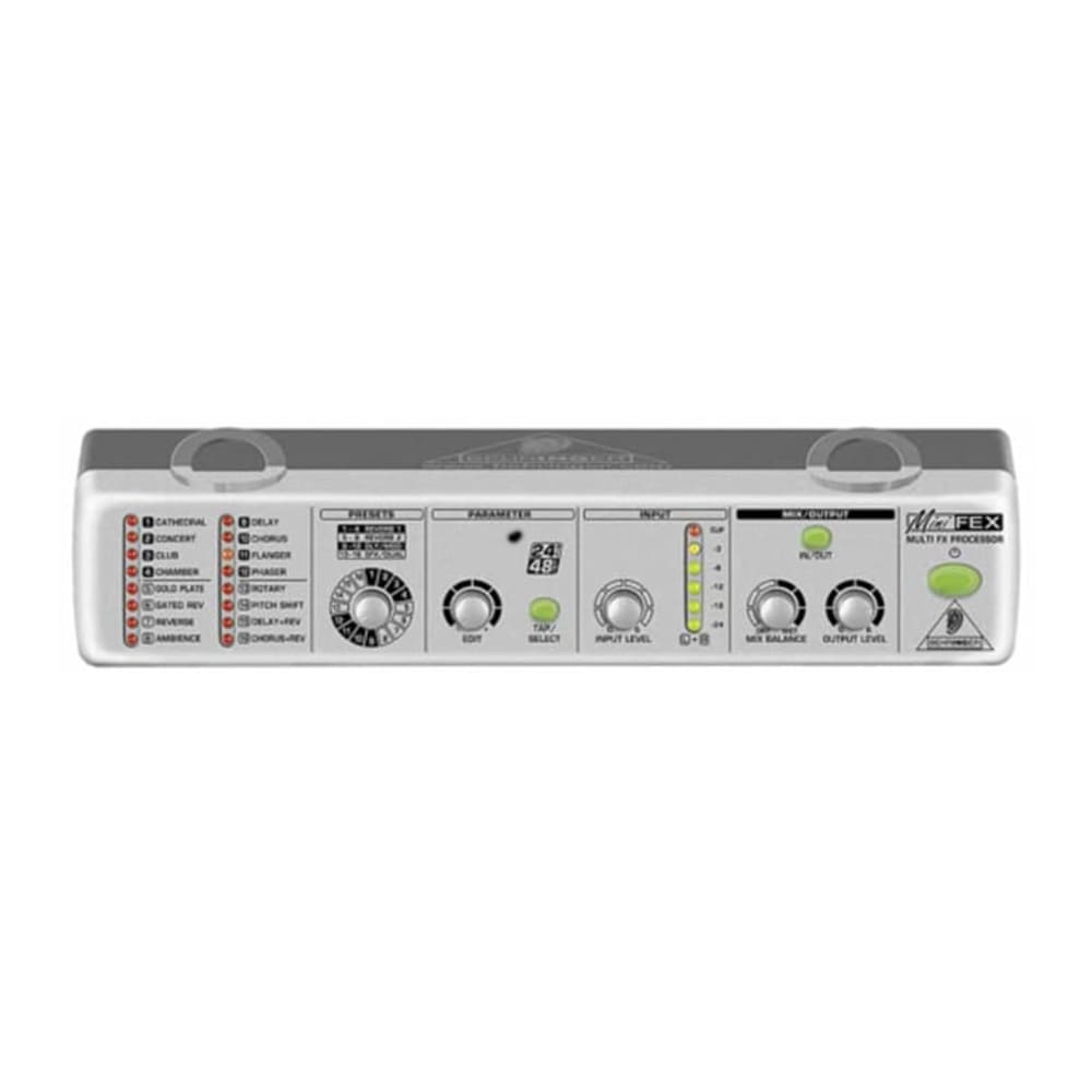 Behringer FEX800 Ultracompact Stereo Multi-Effects Processor | Lazada ...