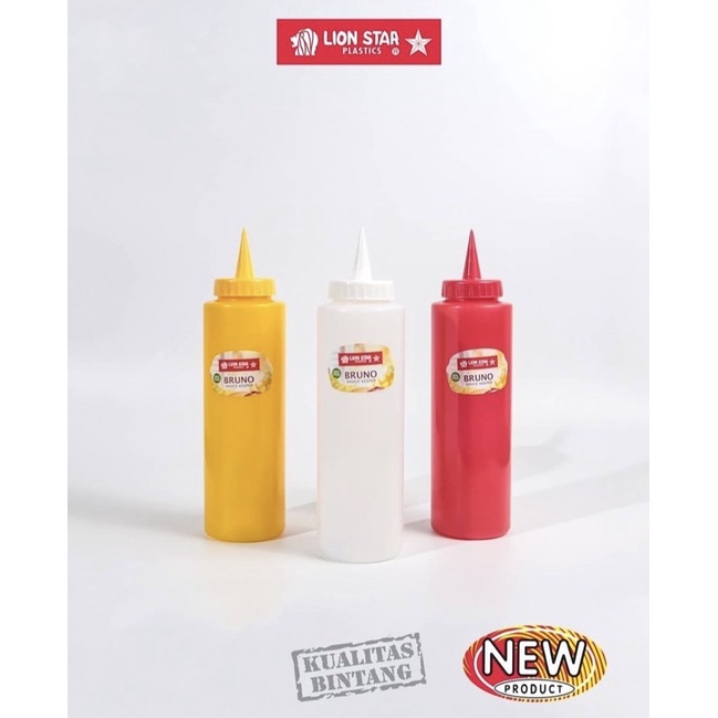 Botol Minyak Bruno Sauce Keeper Lionstar Botol Saos Botol SKM | Lazada ...