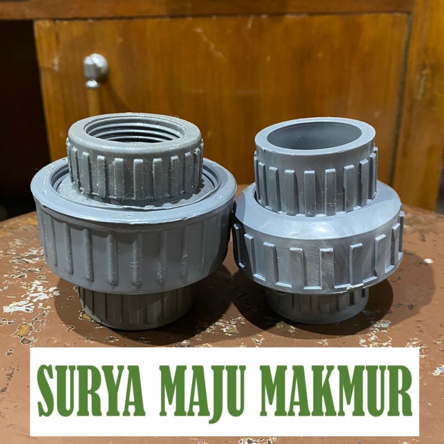 WATER MUR 1" INCH PVC WATERMOR POLOS DRAT DALAM UNION SOCKET PVC MOOR ...