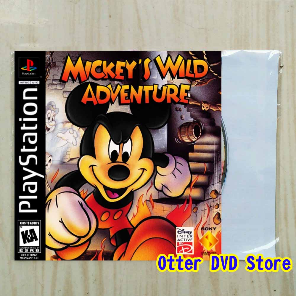 Kaset CD Game Ps1 Ps 1 Mickey's Wild Adventure | Lazada Indonesia