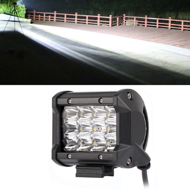 Lampu Sorot Motor Mobil Utama 12 Mata LED 12 Volt Cree Work Light ...