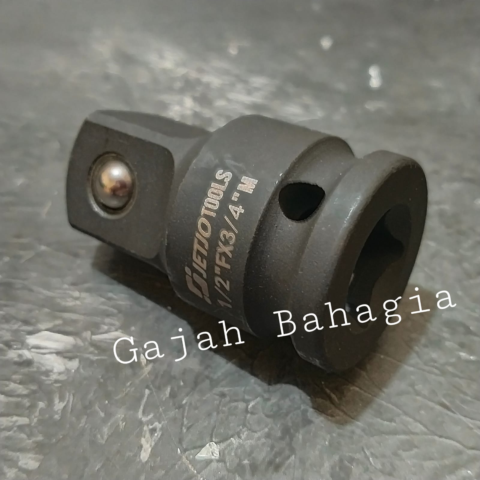 Adaptor impact 1/2 F x 3/4 M Socket adapter Sambungan sok 1/2 to 3/4 ...